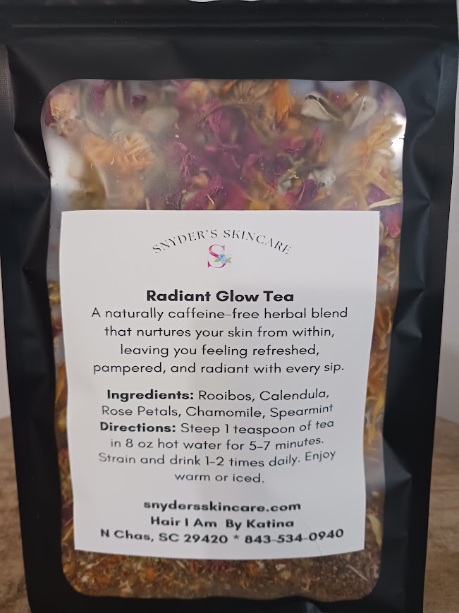 Radiant Glow Tea – Artisan Herbal Blend for Skin Support