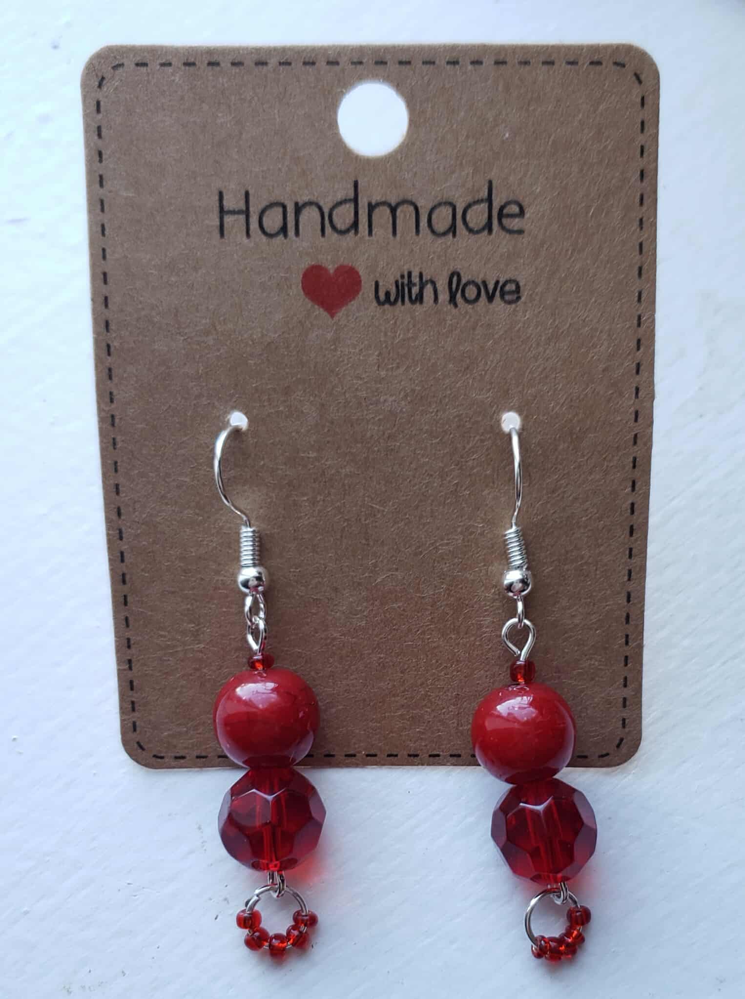 Jewelry :: Earrings :: Dangle & Drop Earrings :: Cool Garnet Dangle ...