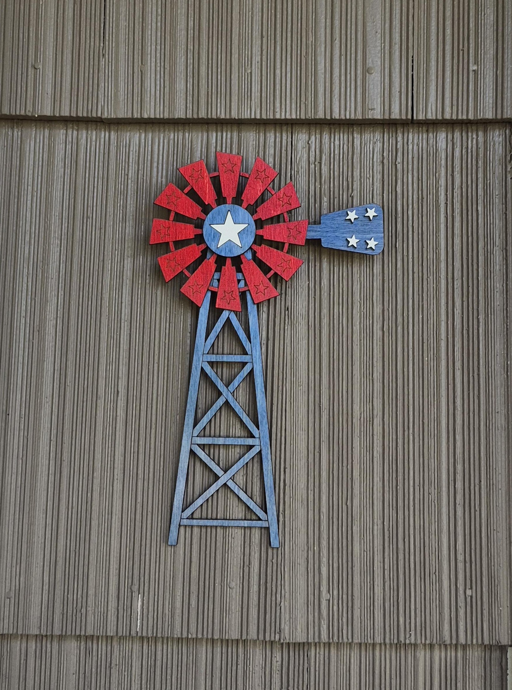 Art & Collectibles :: Collectibles :: Red, White & Blue Windmill