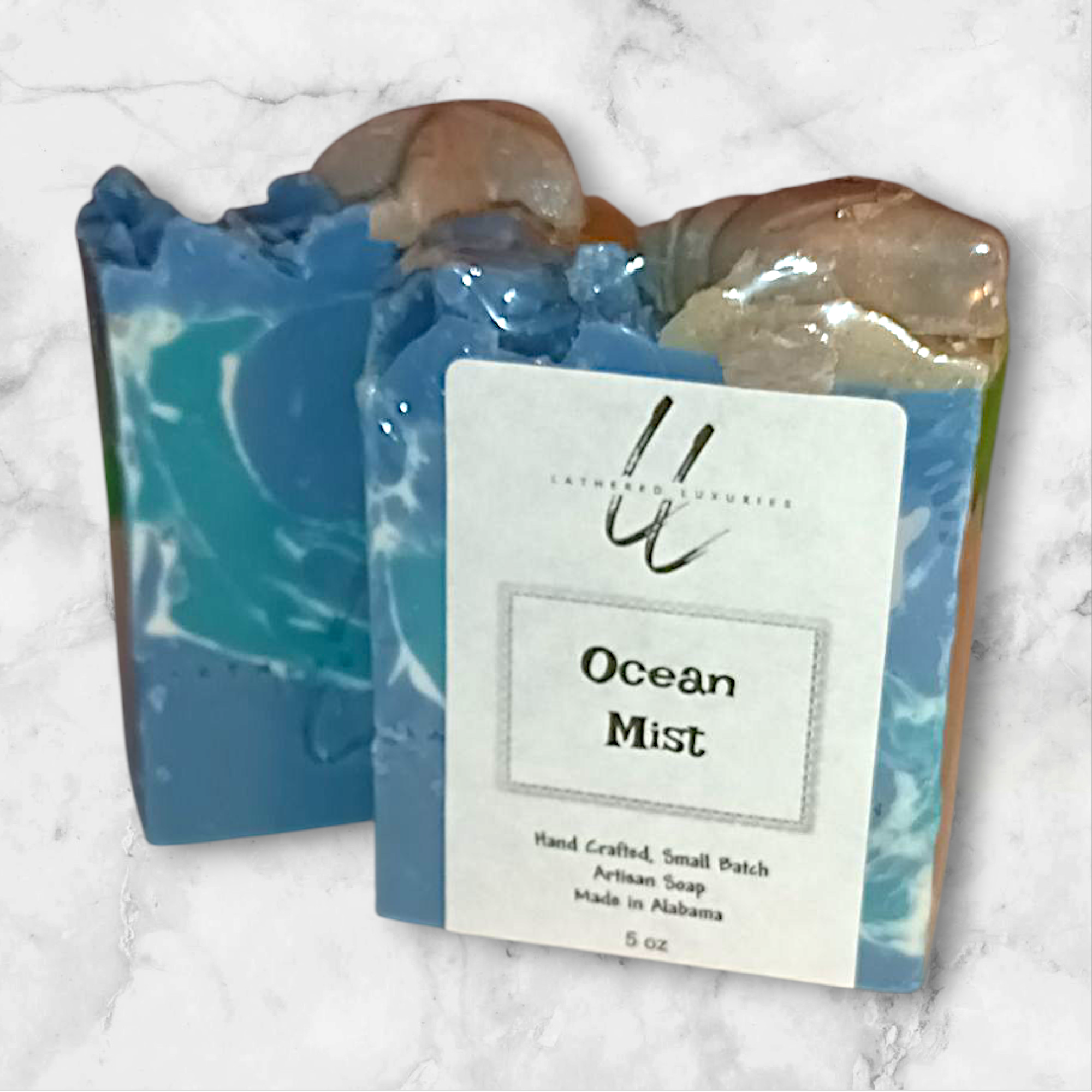 Bath & Beauty :: Soaps & Washes :: Ocean Mist Cold Process Soap Bar