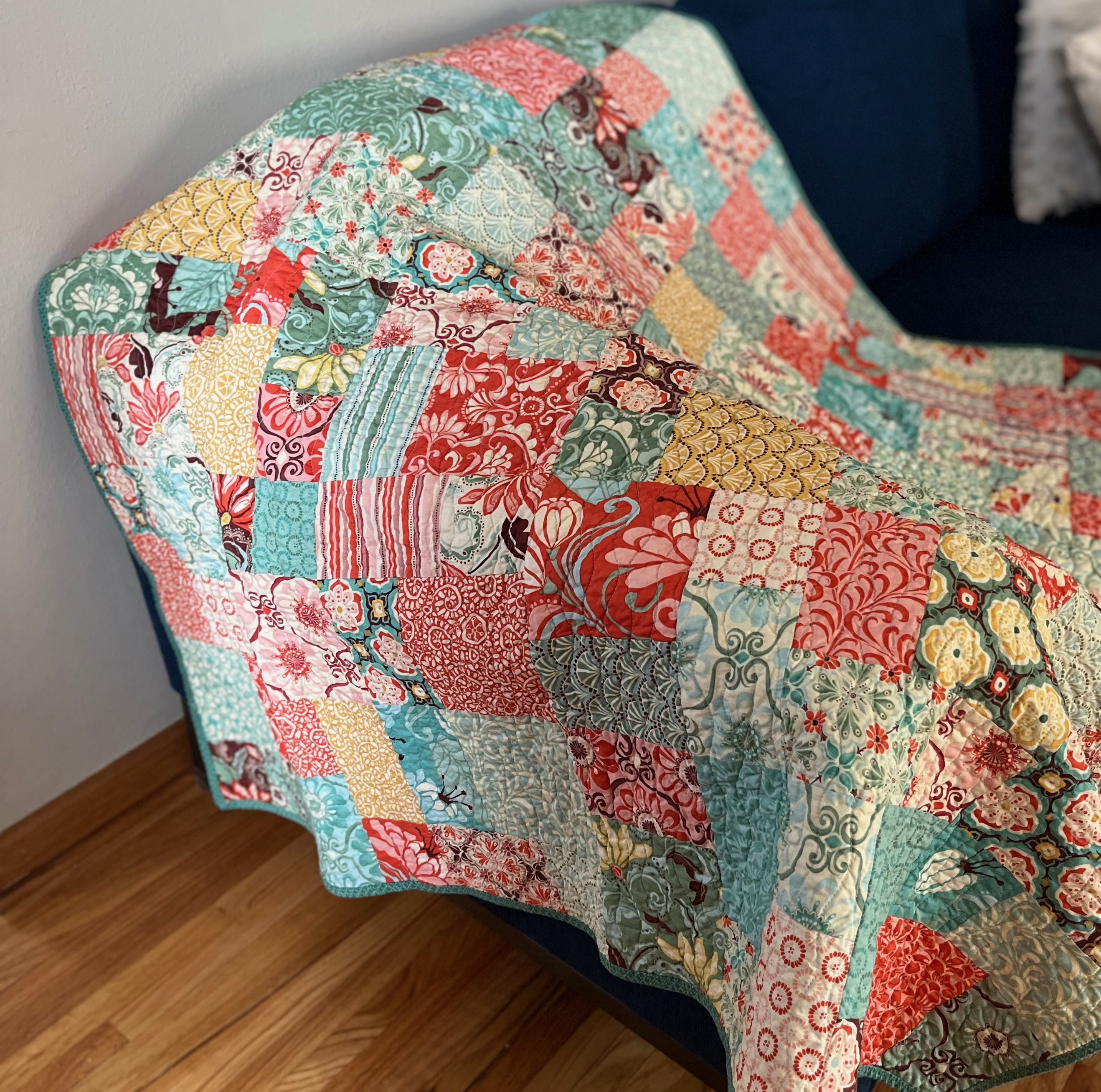 Home & Living :: Blankets & Quilts :: Quilts :: Fandango sofa quilt 52. ...